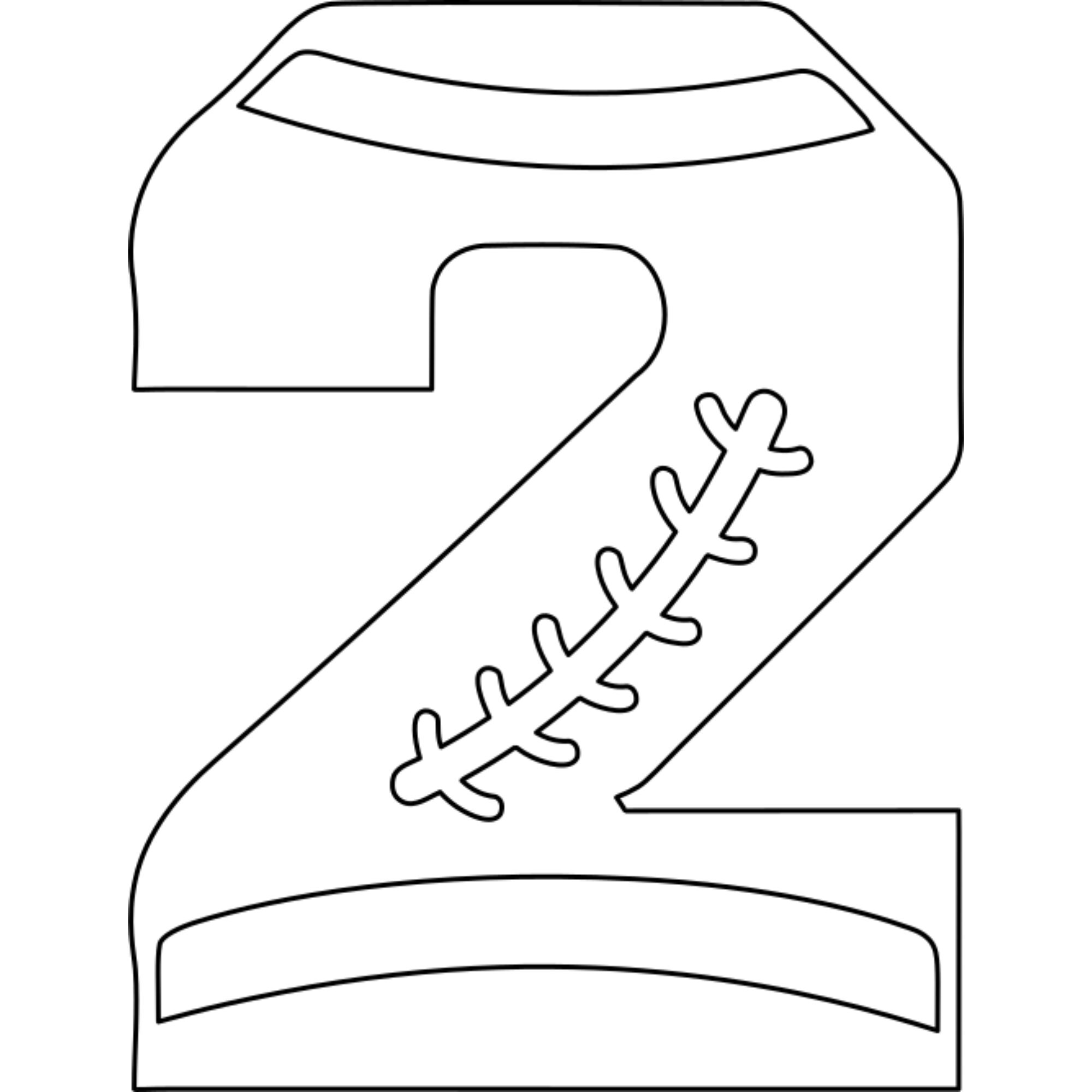 Football Jersey Numbers SVG Birthday Number Cut Files Laser SVG Files ...