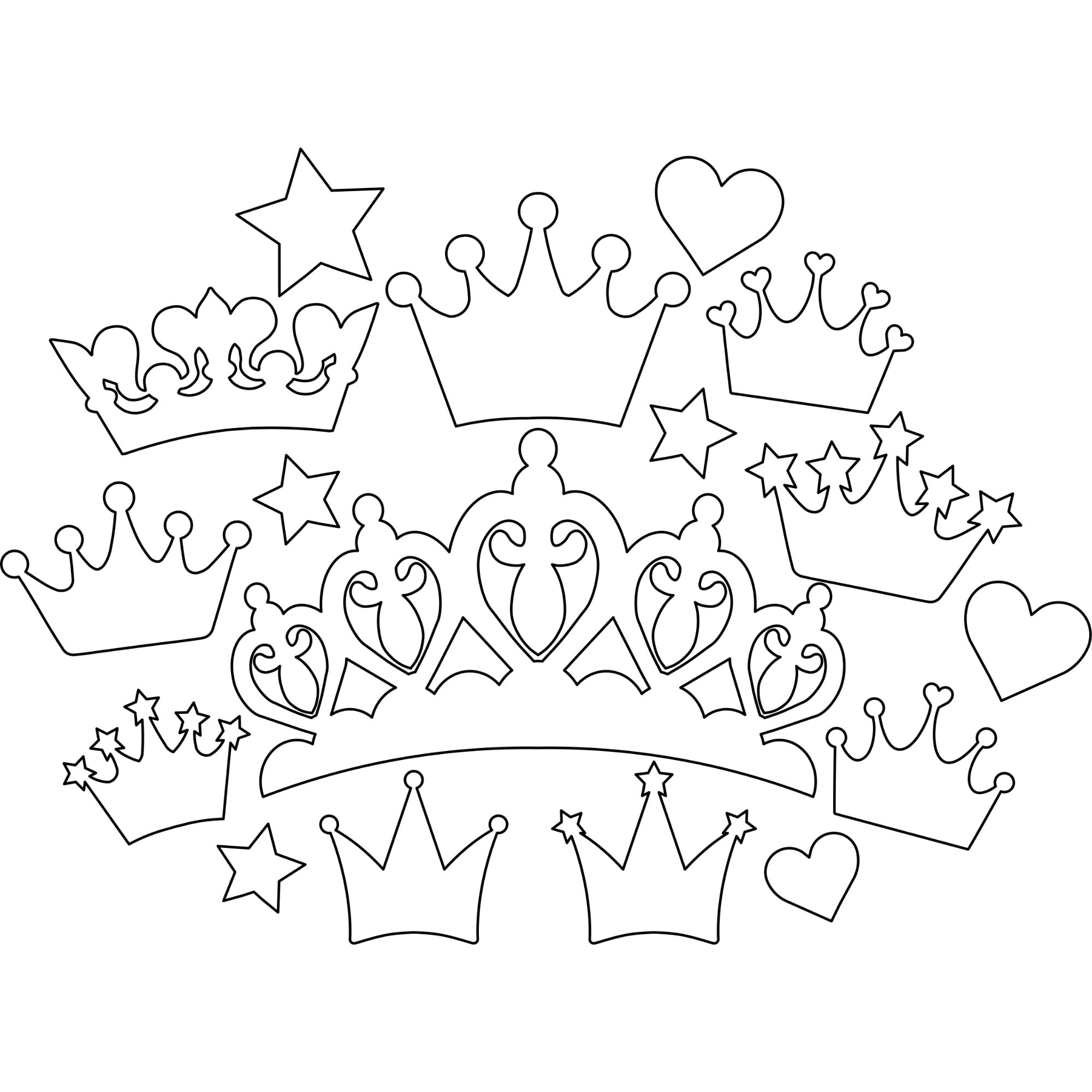 Beautiful and Elegant Crowns SVG Kings Crown Svg Princess Crowns SVG ...