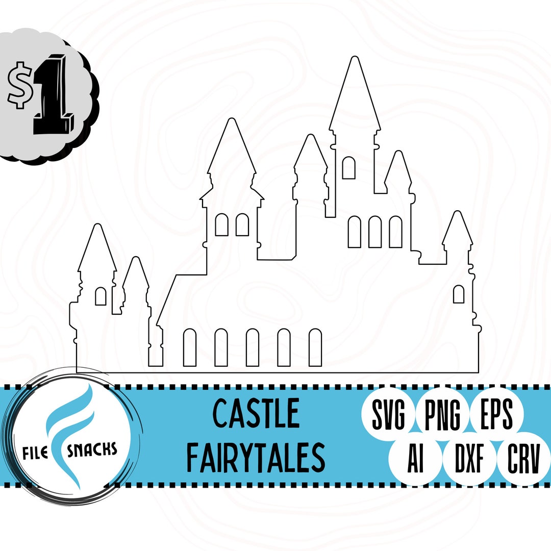 Castle SVG | Fairytale Castles Svg | Old Castle SVG Files | Omtech ...