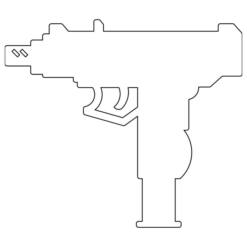 10 Military Grade Weapons SVG Files, M4 SVG, AR15 SVG, Guns Laser Cut ...