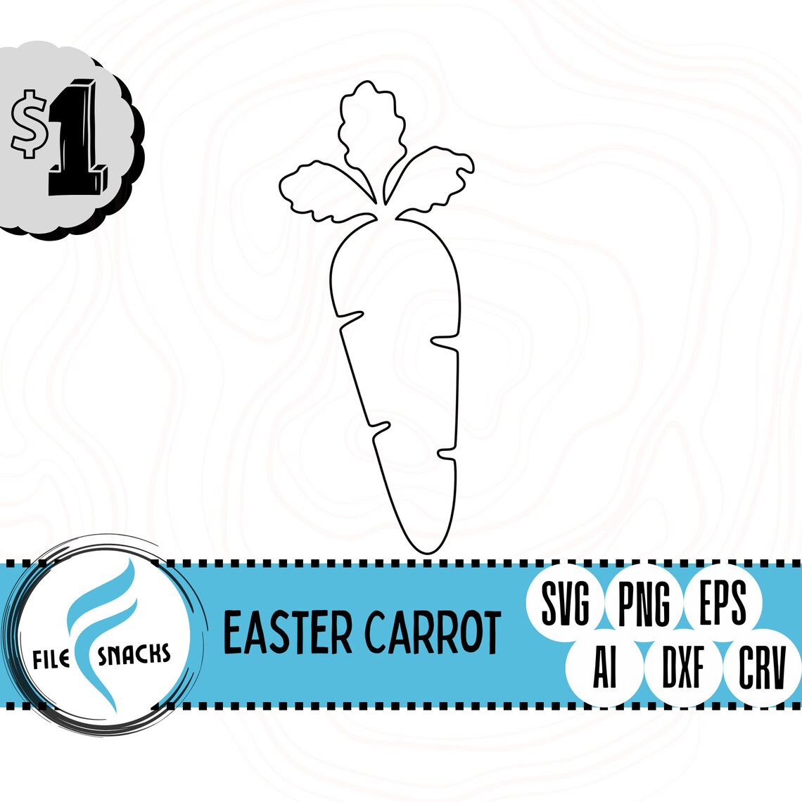 Easter Carrot SVG | Cute Carrot Svg Files | Laser SVG Files | Omtech ...