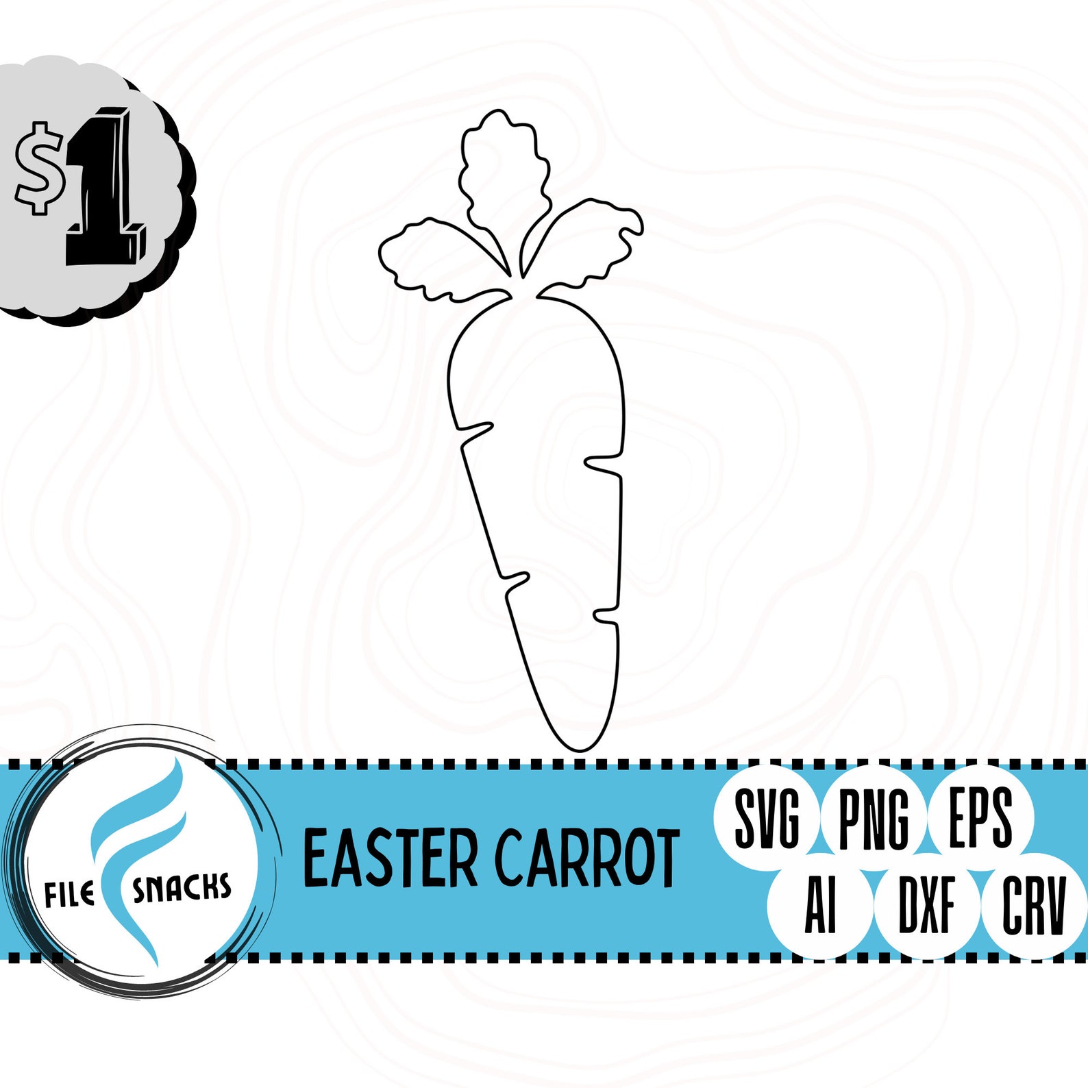 Easter Carrot SVG | Cute Carrot Svg Files | Laser SVG Files | Omtech ...