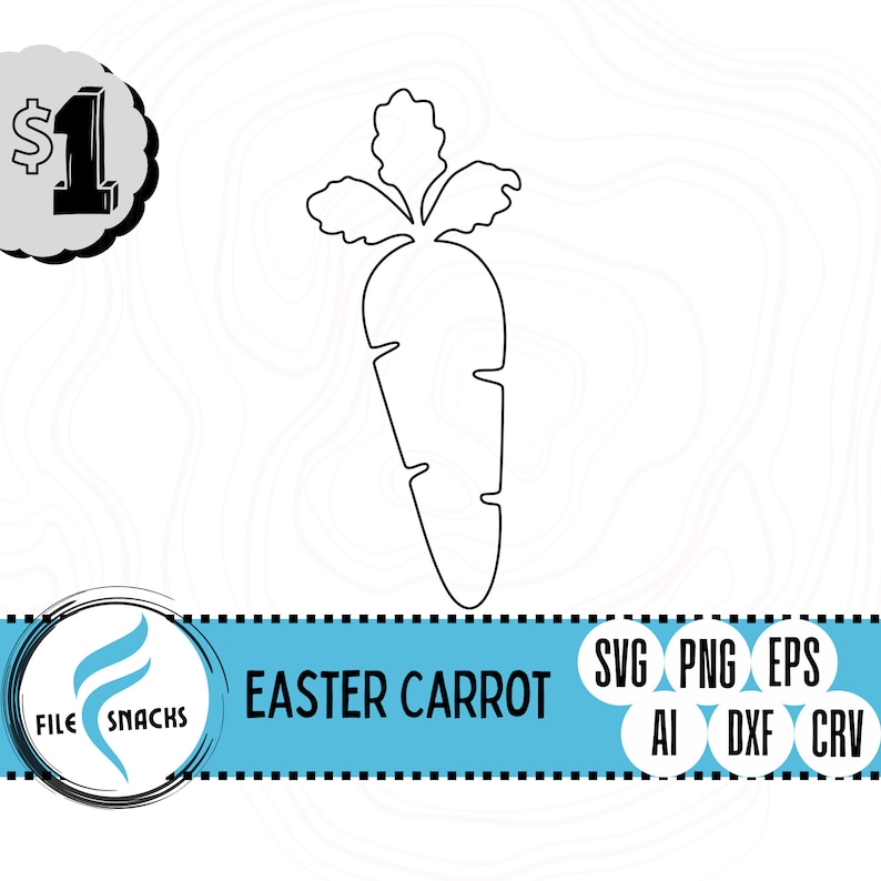 Easter Carrot SVG | Cute Carrot Svg Files | Laser SVG Files | Omtech ...