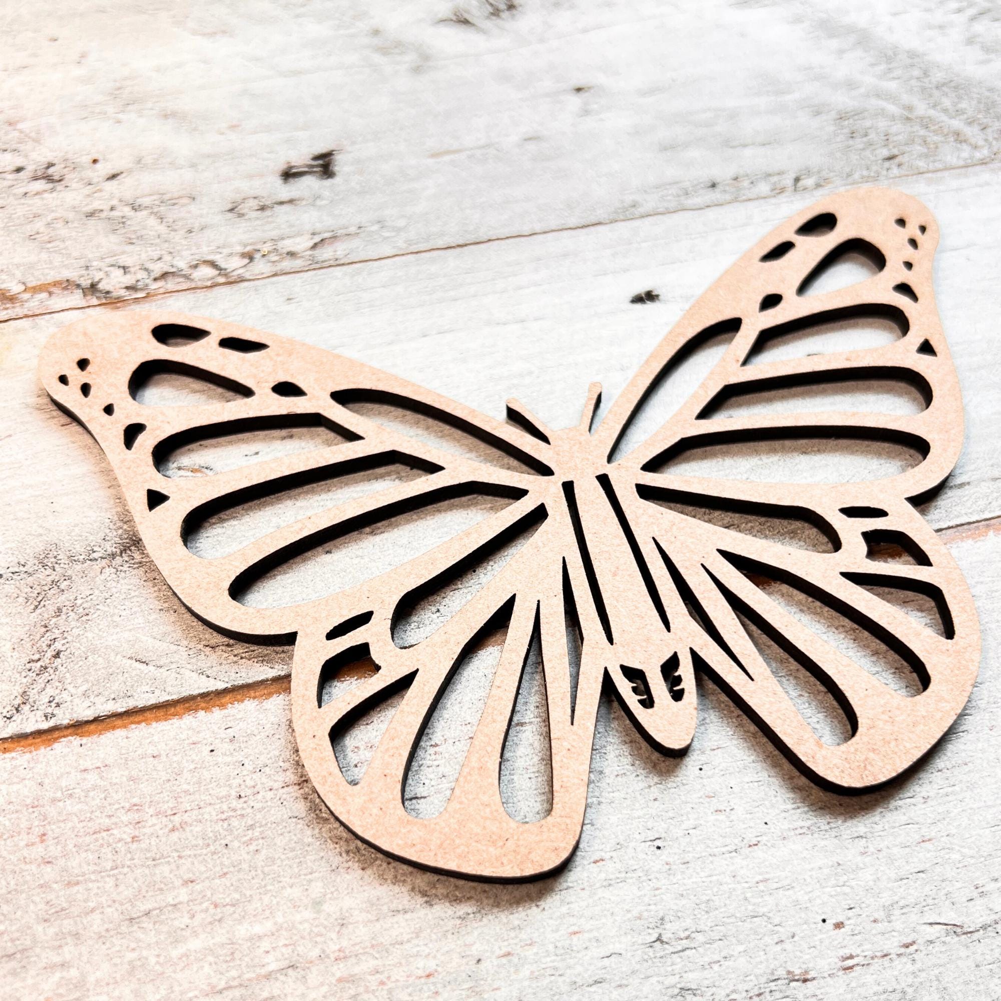 Butterfly Garden Decor SVG, Laser Cut File, Glowforge Ready (digital ...