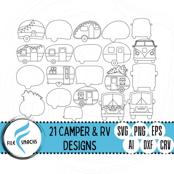 Rv Svg - Etsy