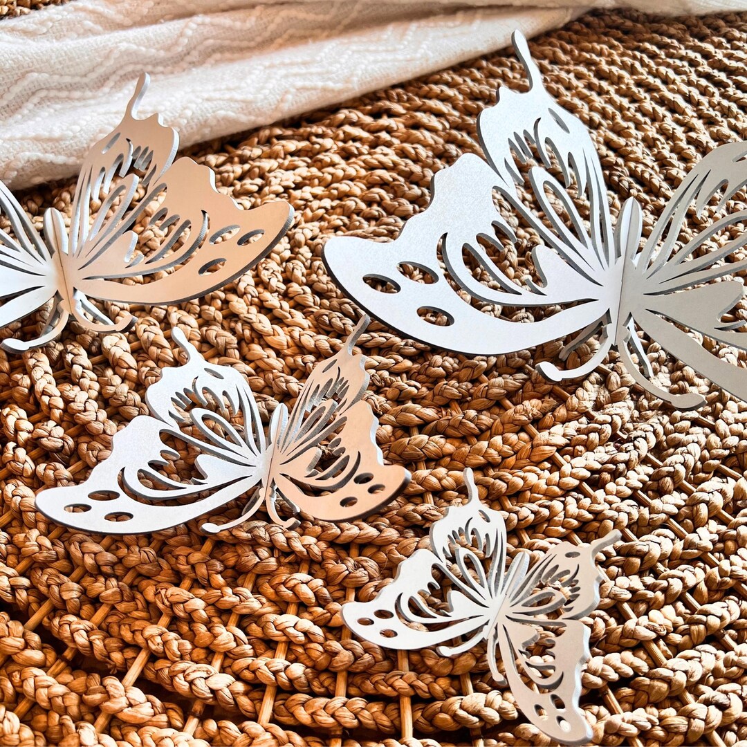 3D Butterfly SVG, Freestanding Insects Cut File, Cute Butterfly Svg ...