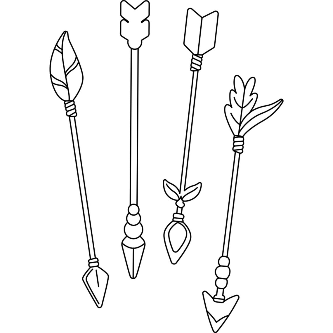 27 Arrows SVG | Native American Arrows Svg Files | Basic Arrow SVG ...