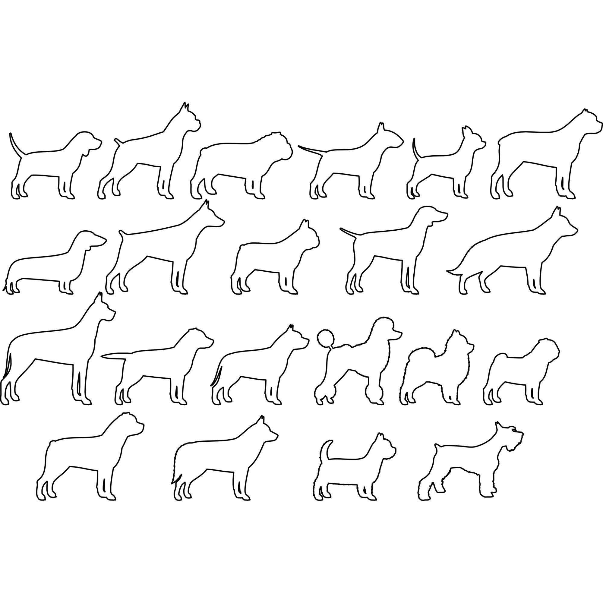 21 Puppy Dogs SVG Pets Svg Files File Snacks Svg Laser - Etsy