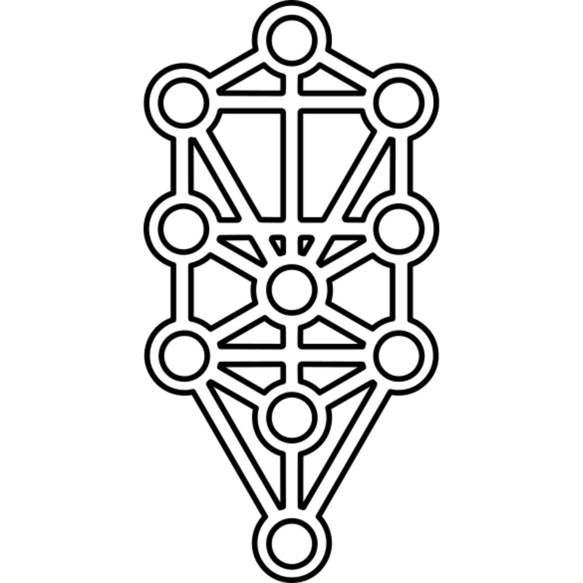 Sacred Geometry SVG Crystal Grids Svg Files Mandala SVG - Etsy