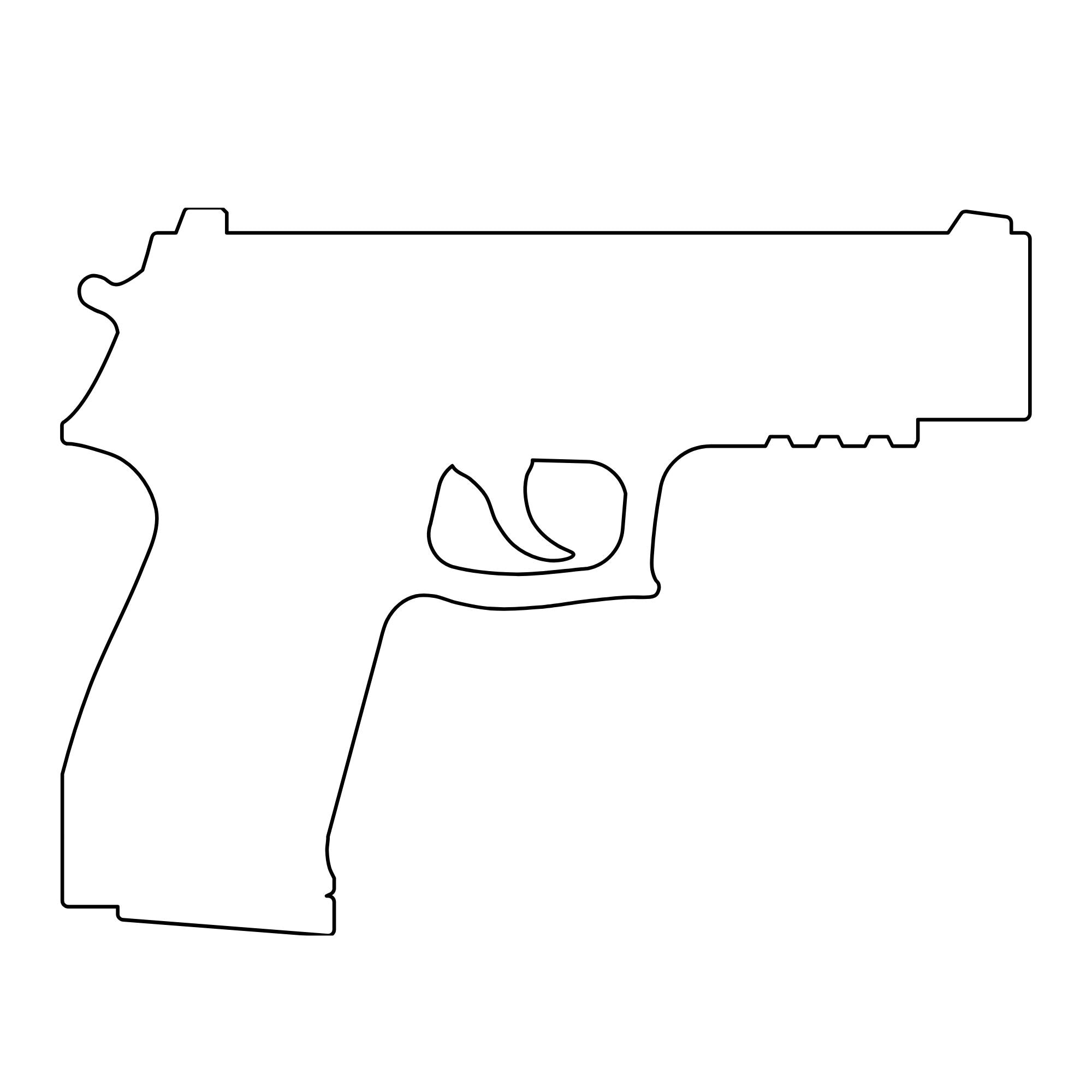 Military Weapons SVG Cut Files, Guns Laser Cut File (digital Download ...