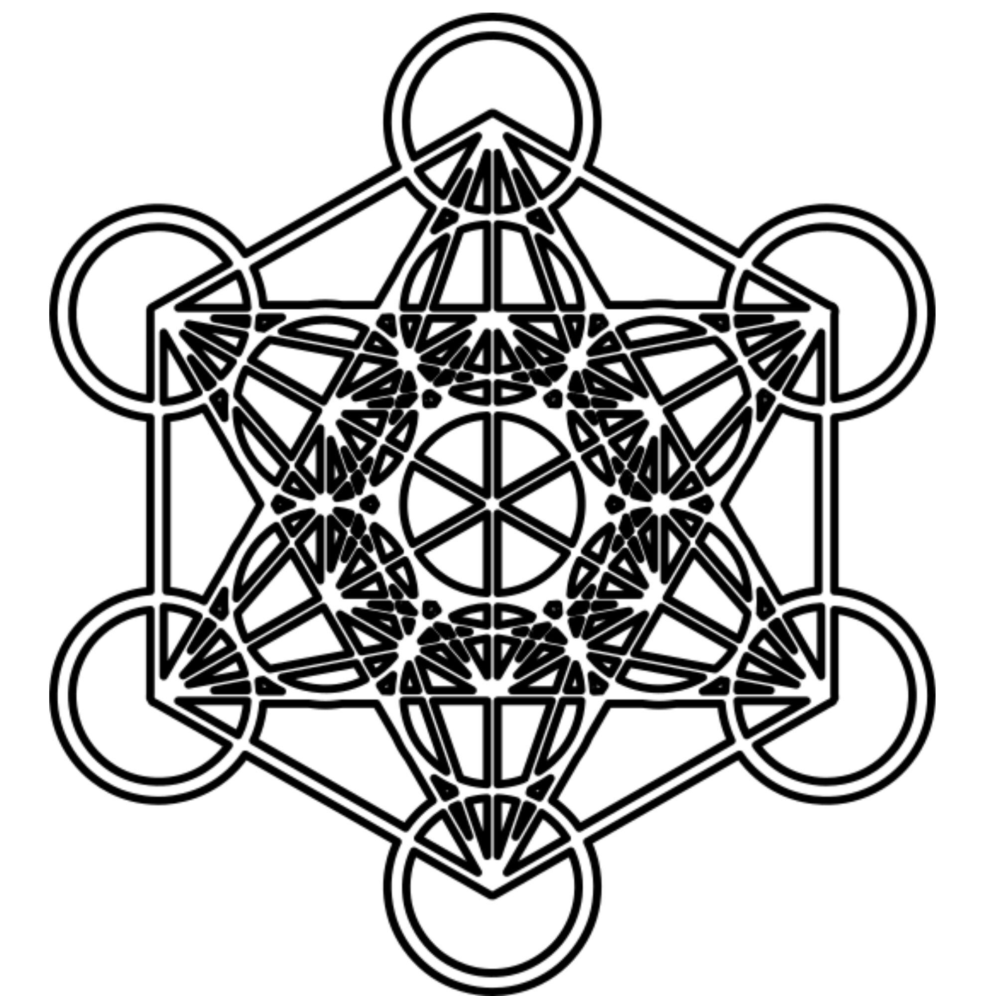 Sacred Geometry SVG Crystal Grids Svg Files Mandala SVG - Etsy