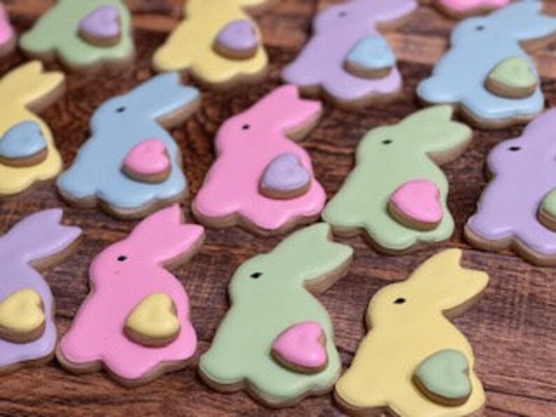 12 Easter Holiday Cookies ( Individual Wrapped ) - Etsy