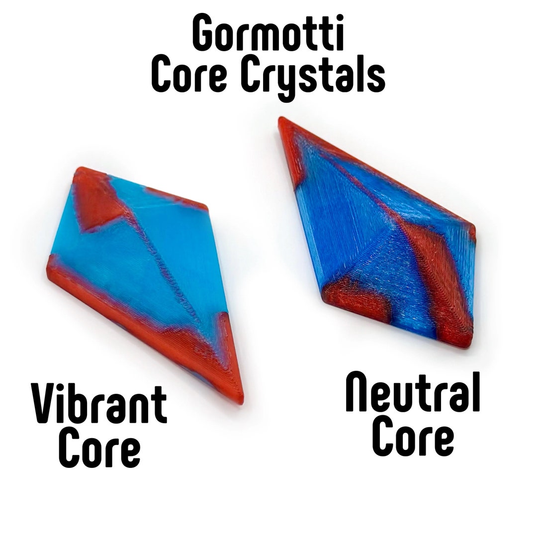 3D Printed: Core Crystal - Etsy