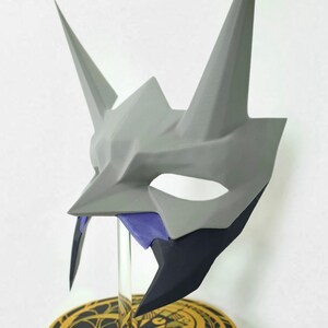 3D Printed: Replica ‘paragon’ Mask & Display Stand - Etsy