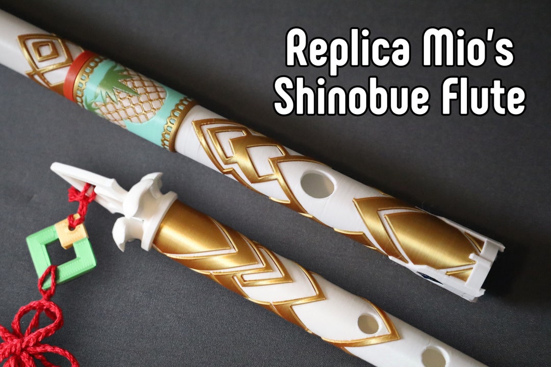 3D Printed: Replica Shinobue Flute, Mio's Version - Etsy