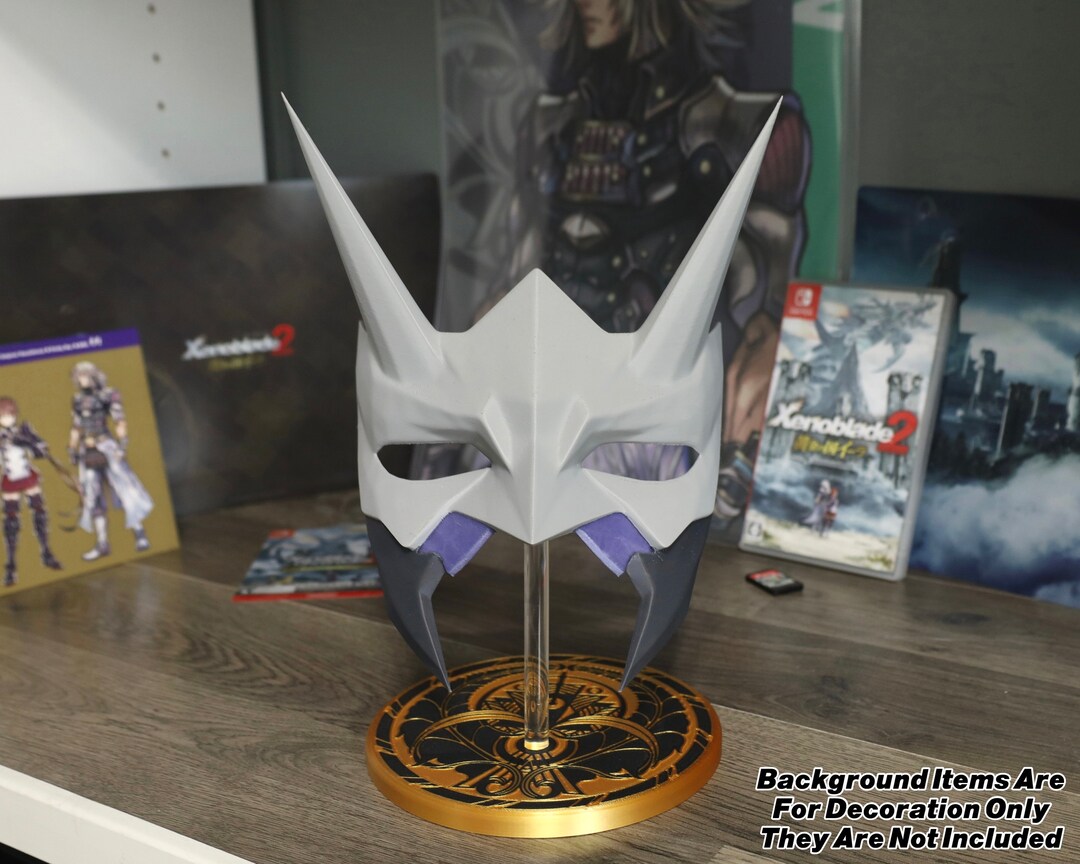 3D Printed: Replica paragon Mask & Display Stand - Etsy UK