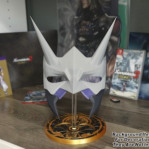 3D Printed: Replica ‘paragon’ Mask & Display Stand - Etsy