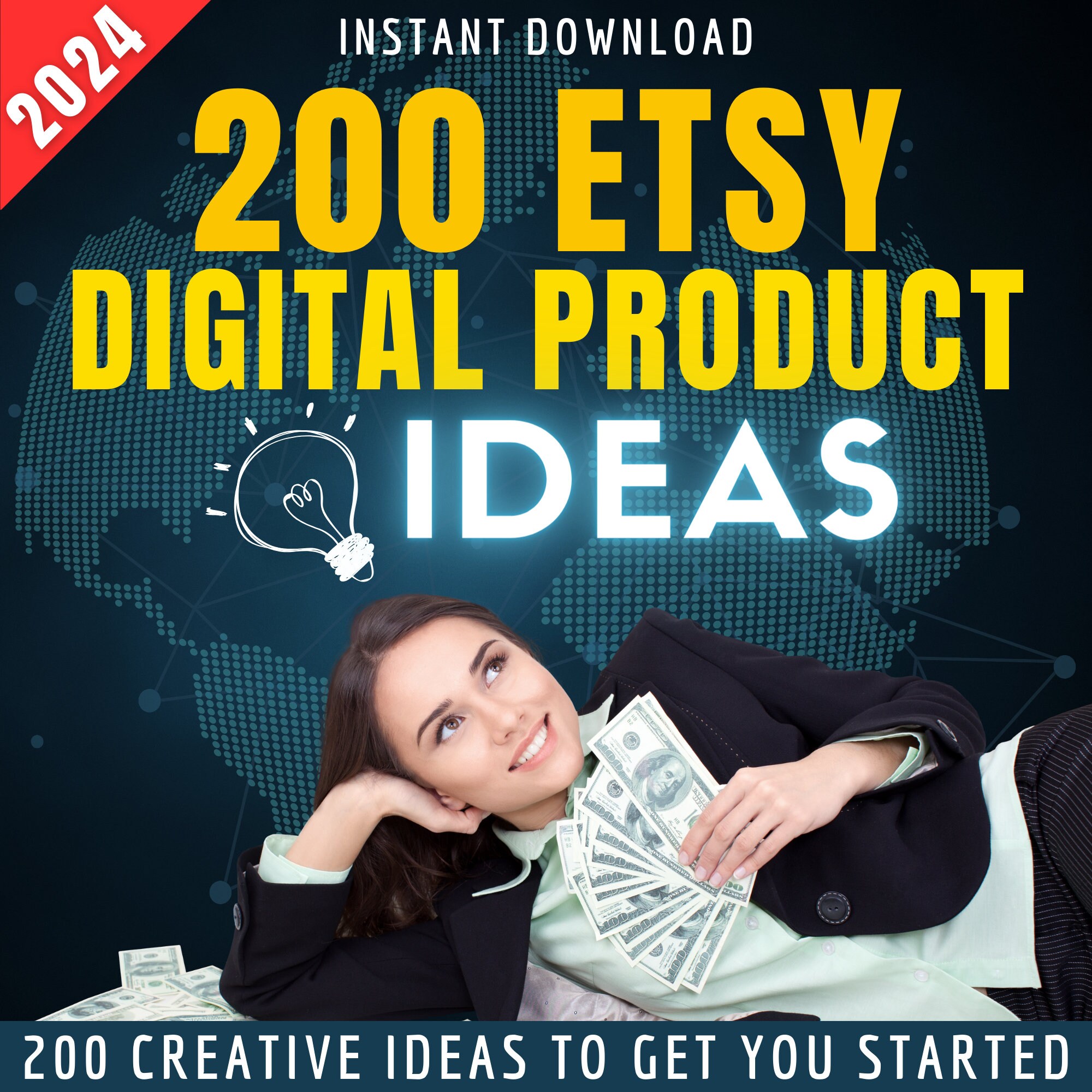 200 Etsy Digital Product Ideas 200 Digital Download Ideas to Sell on ...
