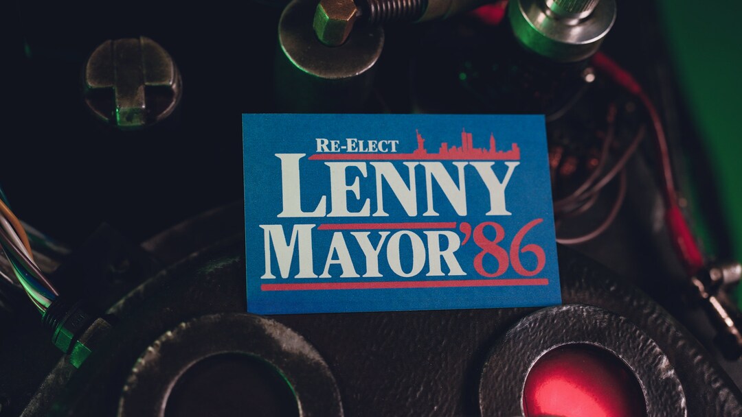 Proton Pack Sticker | Lenny for Mayor Re-usable Styro-sticker - Etsy