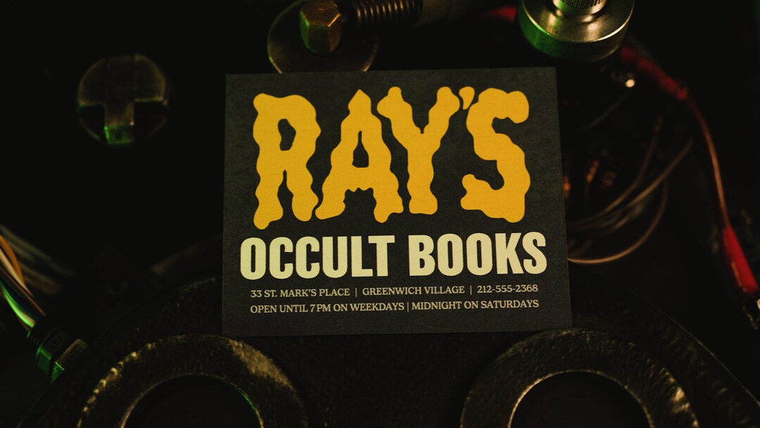 Proton Pack Sticker | Ray's Occult Books Re-usable Styro-sticker - Etsy