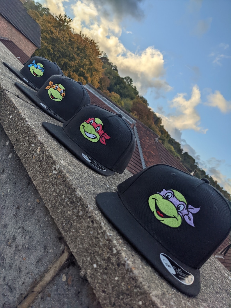 Retro Cartoon Turtles Hat - Etsy