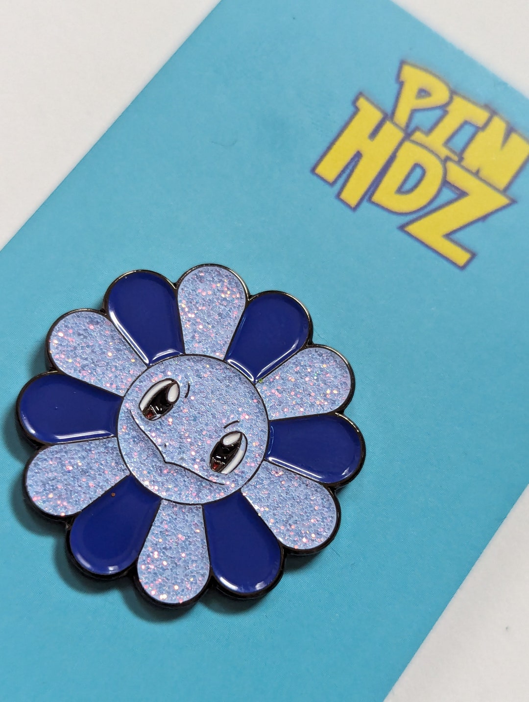 Kawaii Anime Enamel Flower Hat Pin - Etsy
