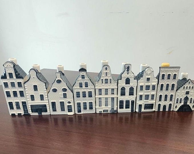 KLM Airlimes Blue Delft House by BOLS Amsterdam Deltfware Gin #39 #59 ...