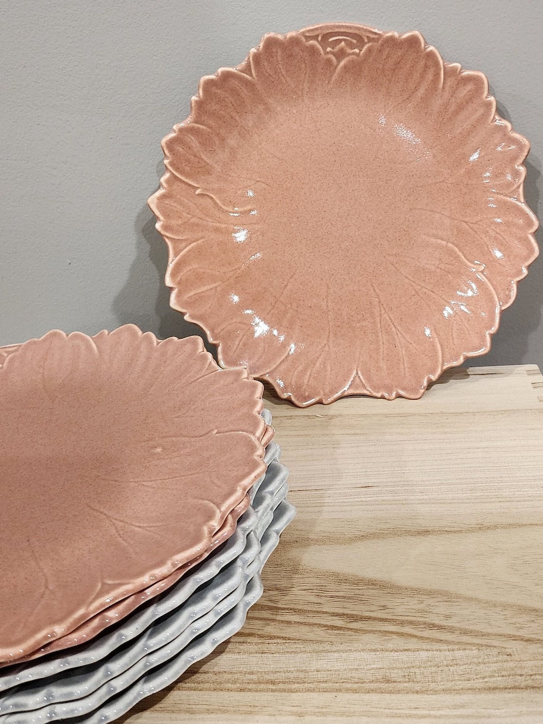 Vintage Steubenville Dinner Plate, Woodfield Leaf Pattern, 1940s ...