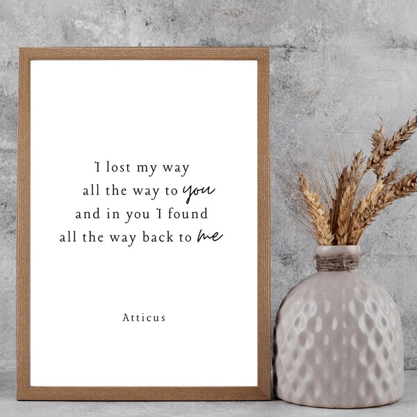 Atticus Quote - Etsy