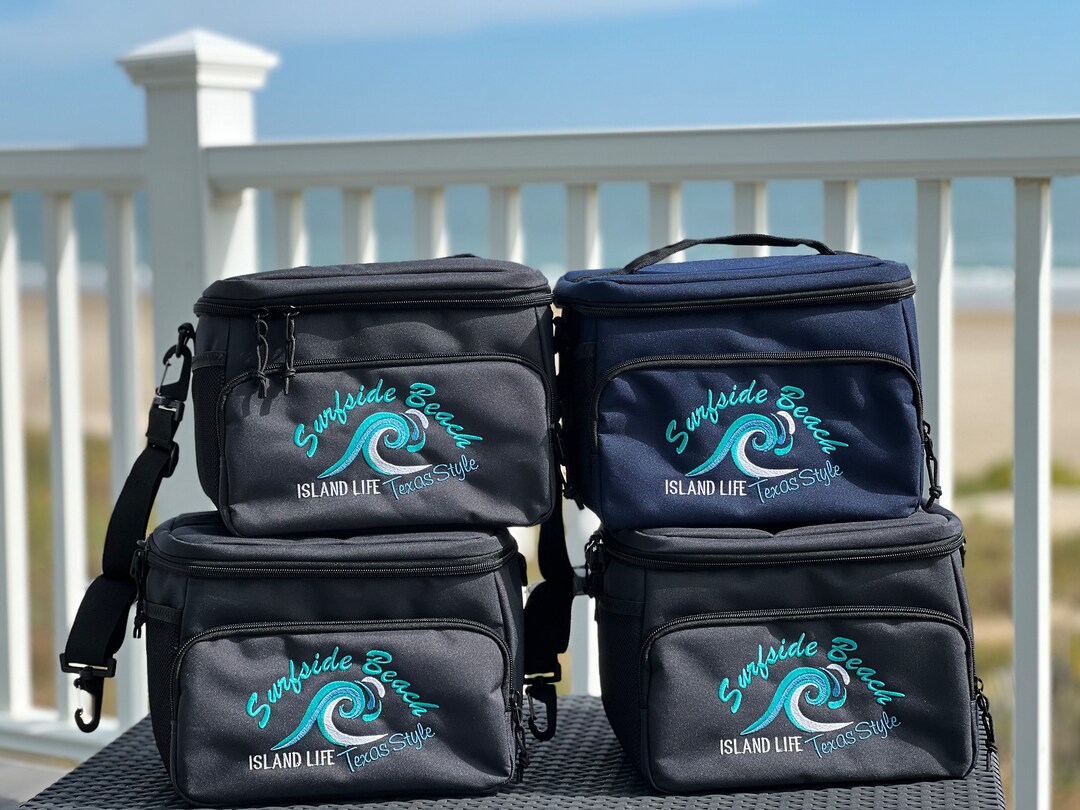 Embroidered Cooler Bag - Etsy
