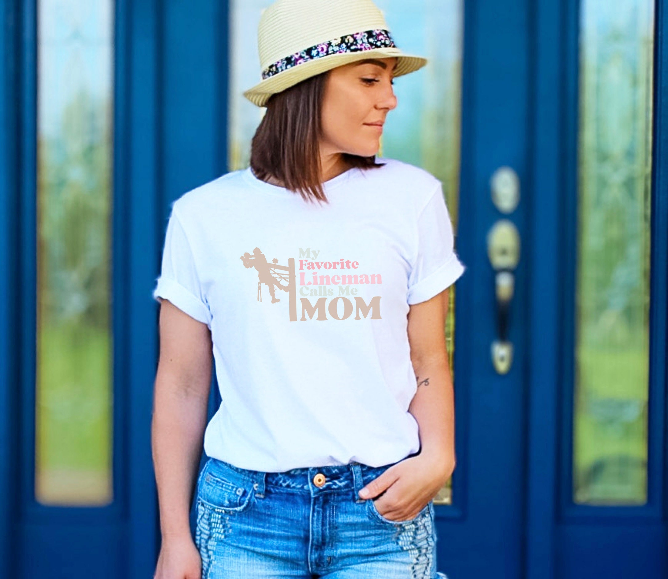 Lineman Mom Shirt, Lineman Life, IBEW, Power Lineman, Journeyman ...