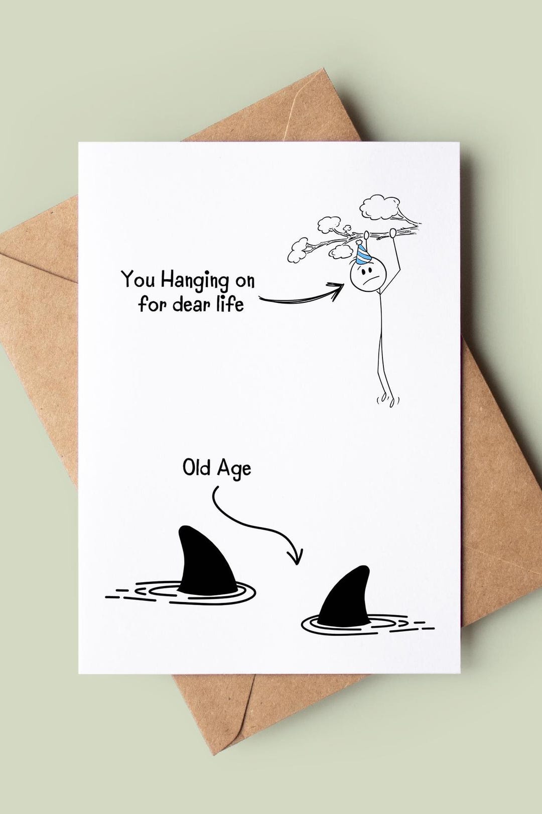 Funny Happy Birthday Card - Joke Birthday Greetings Card - Silly Bday ...