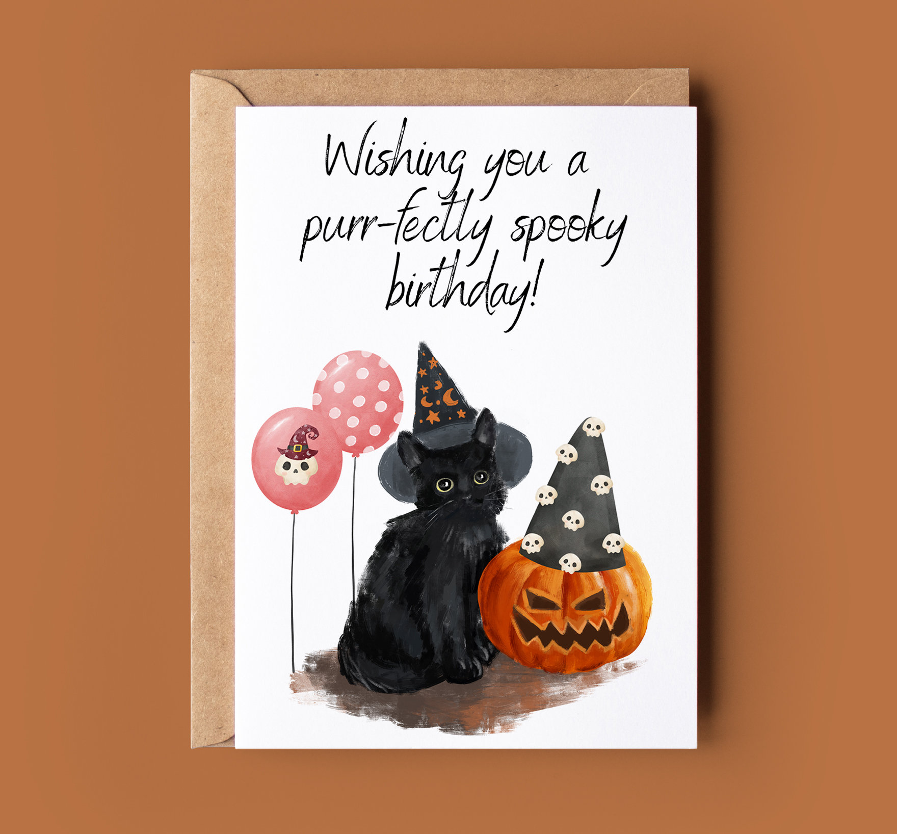 Halloween Happy Birthday Cards