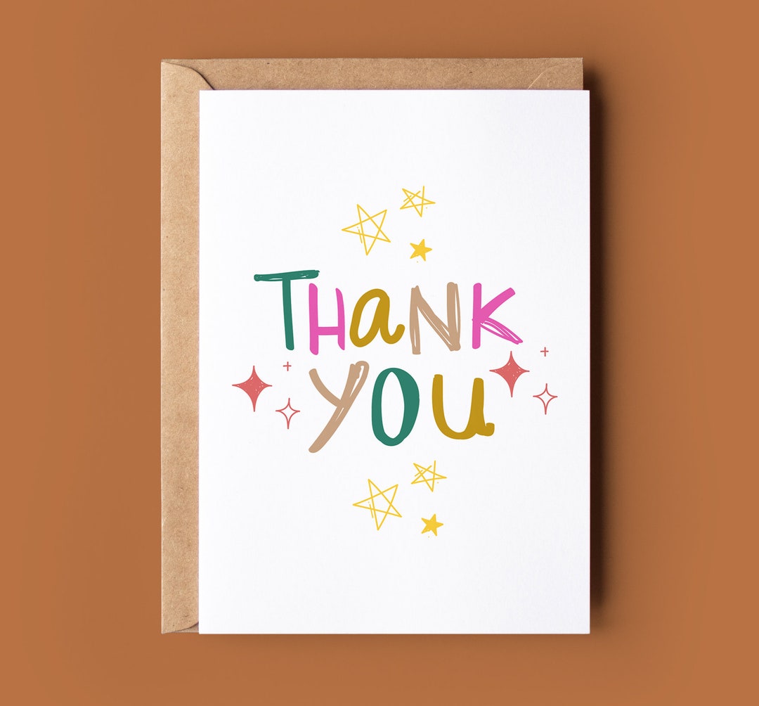 Thanks for Everything Card - Thank You Card - Card for Teacher - Card ...