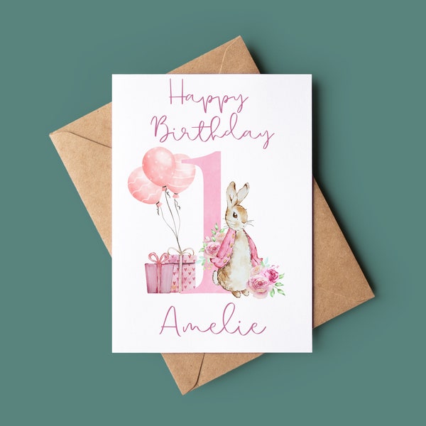 Peter Rabbit Card - Etsy UK