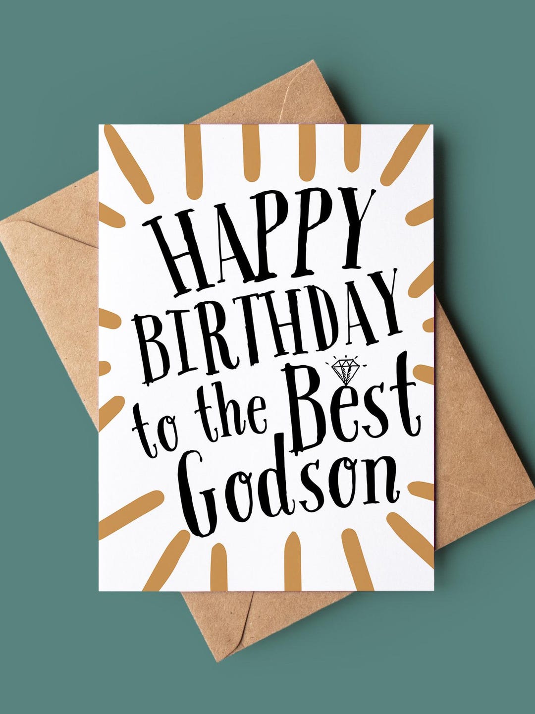 Best Godson Birthday Card - Greetings Card for Godson - Godson Happy ...