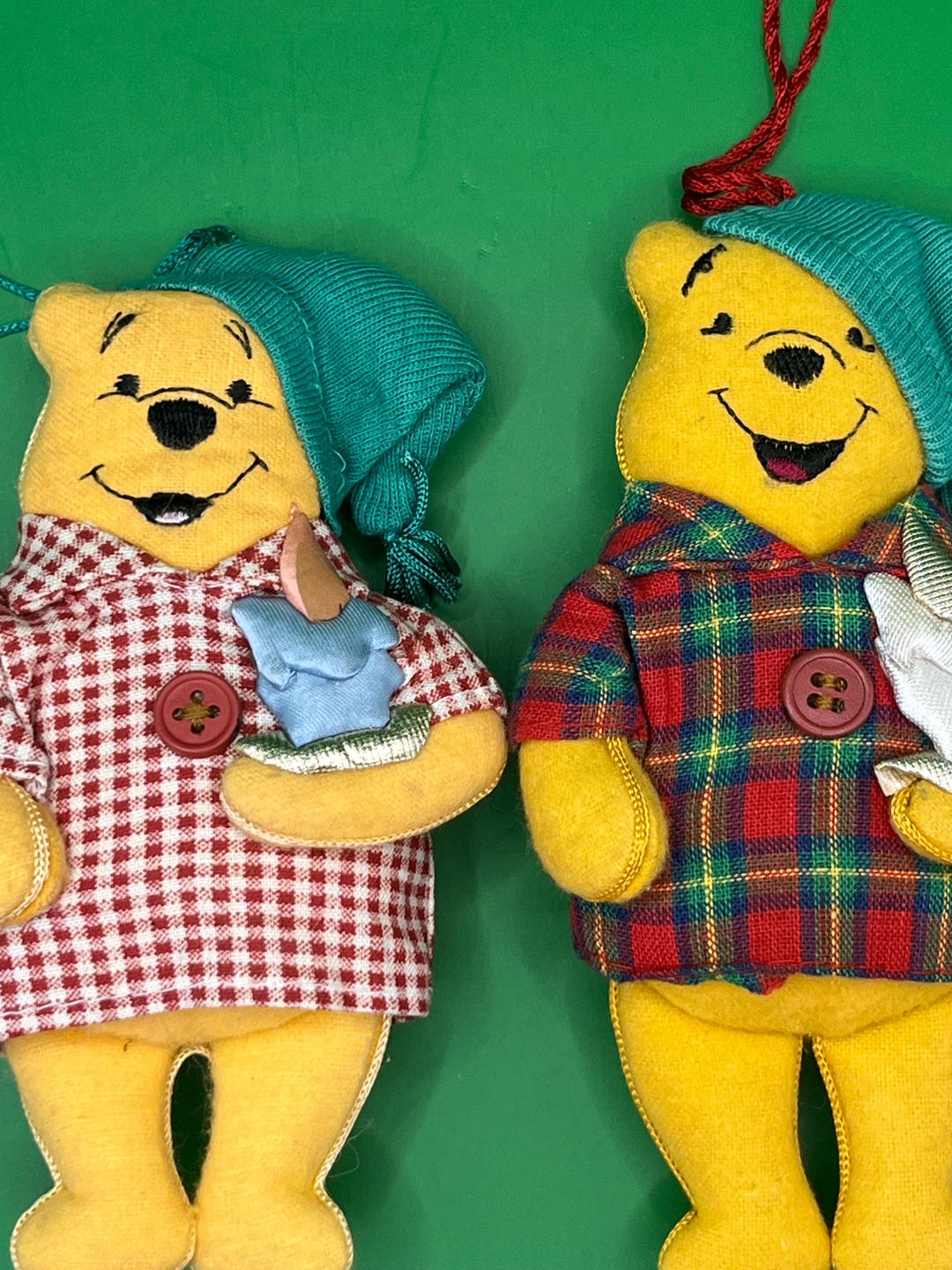 TWO Vintage Winnie the Pooh Ornaments - Etsy
