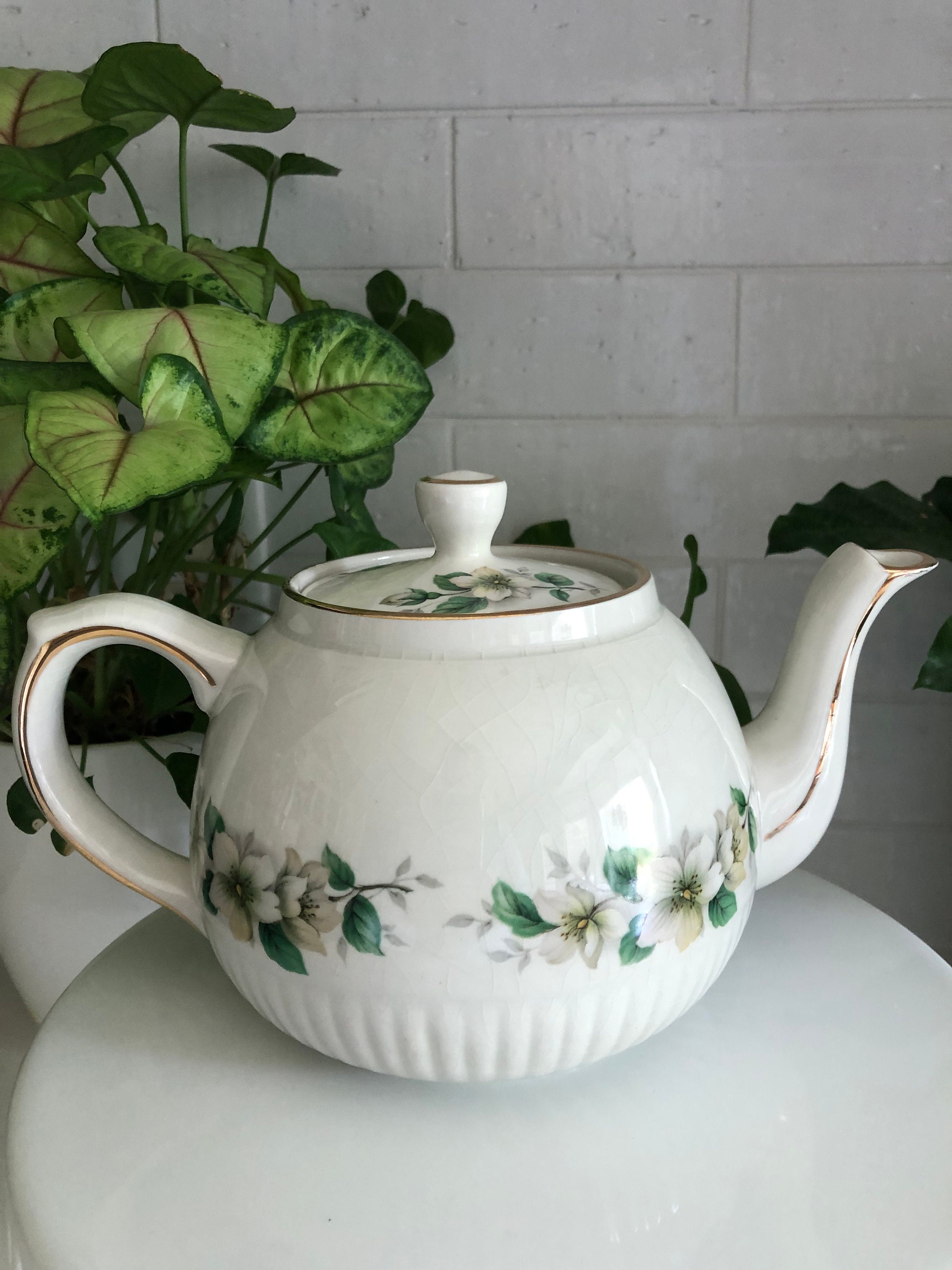 Ellgreave Ironstone Tea Pot. - Etsy