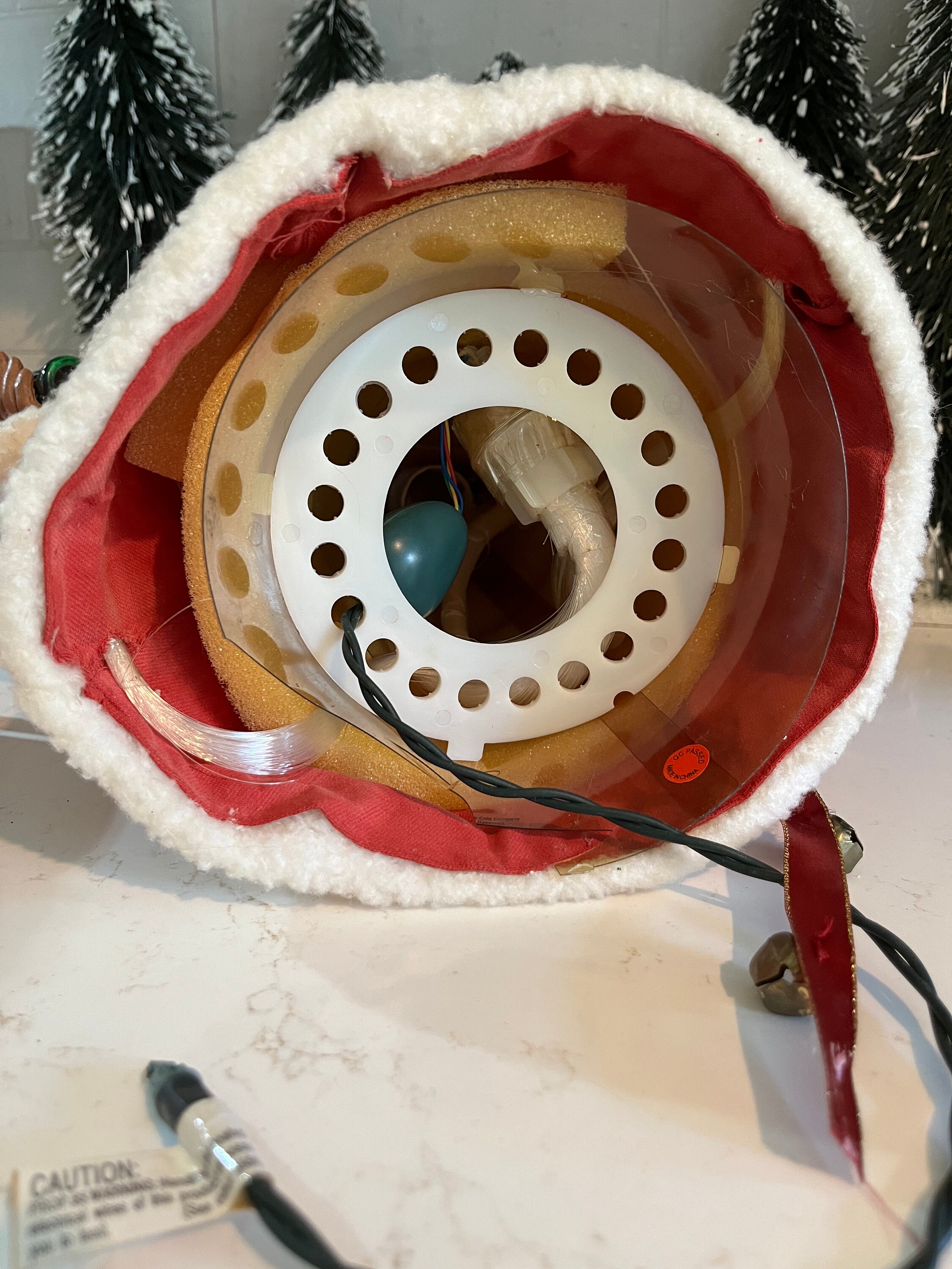 Vintage Fiber Optic Coca Cola Santa Tree Topper - Etsy