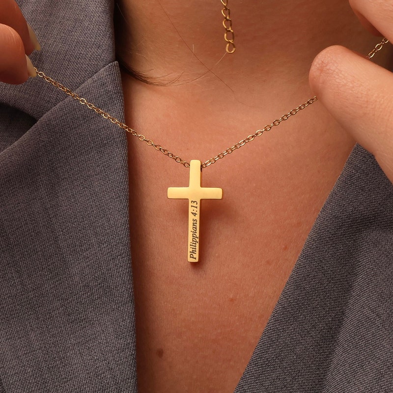 Cross Necklace Women - Etsy