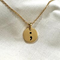 Semicolon - Etsy