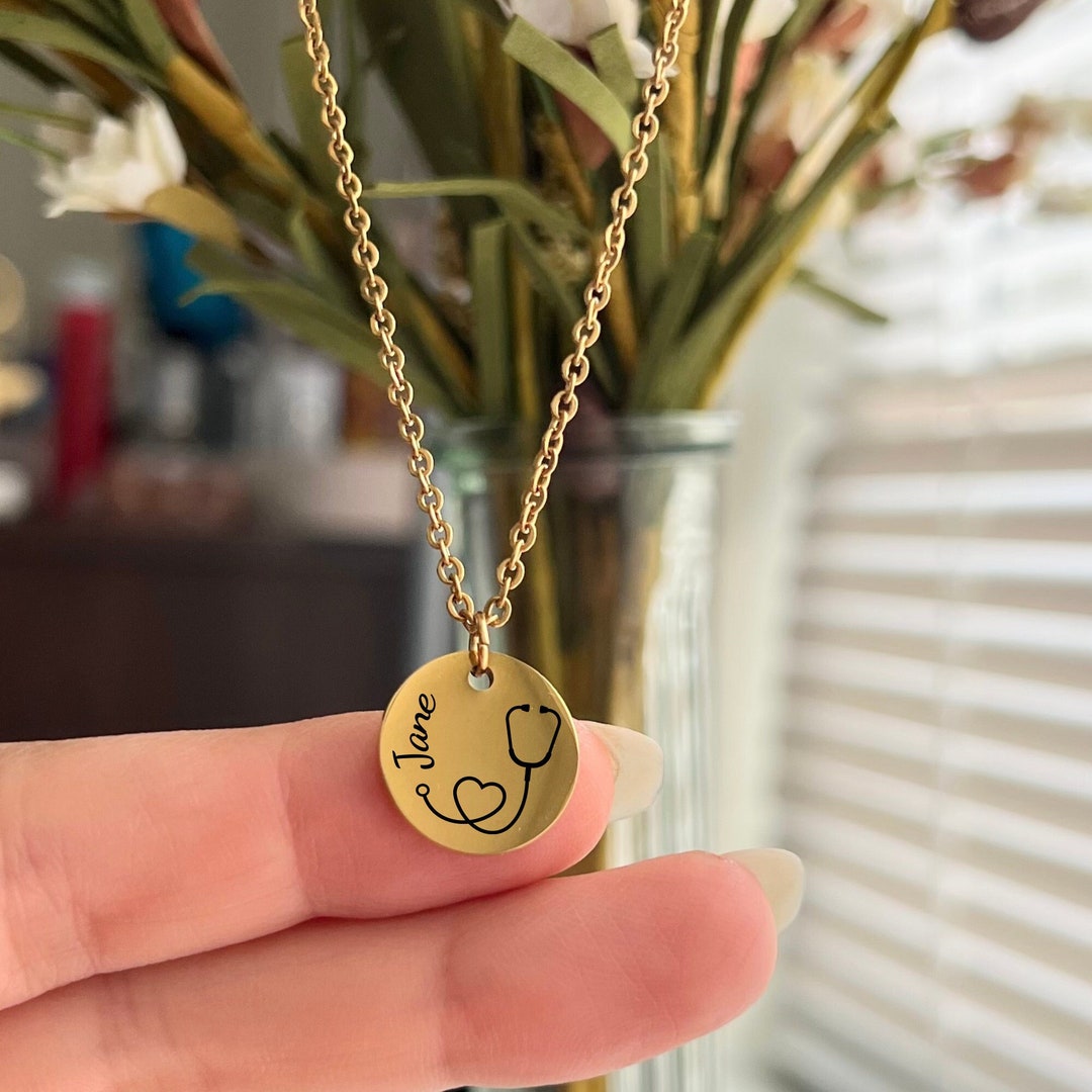 Personalized Nurse Necklace - Celebrate the Caring Spirit - Etsy
