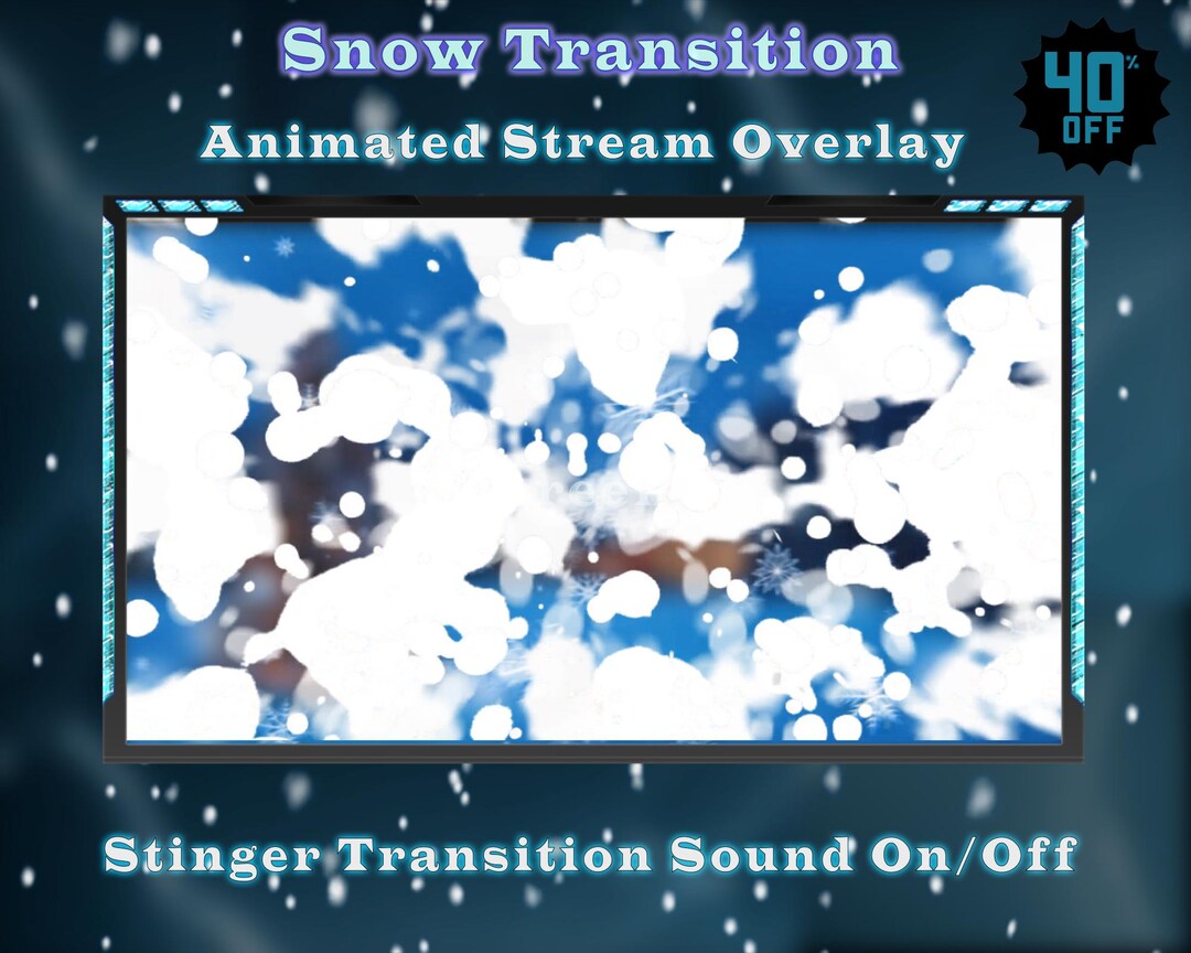 Snowball Stinger Transition - Winter Twitch Scene - Christmas Stream ...