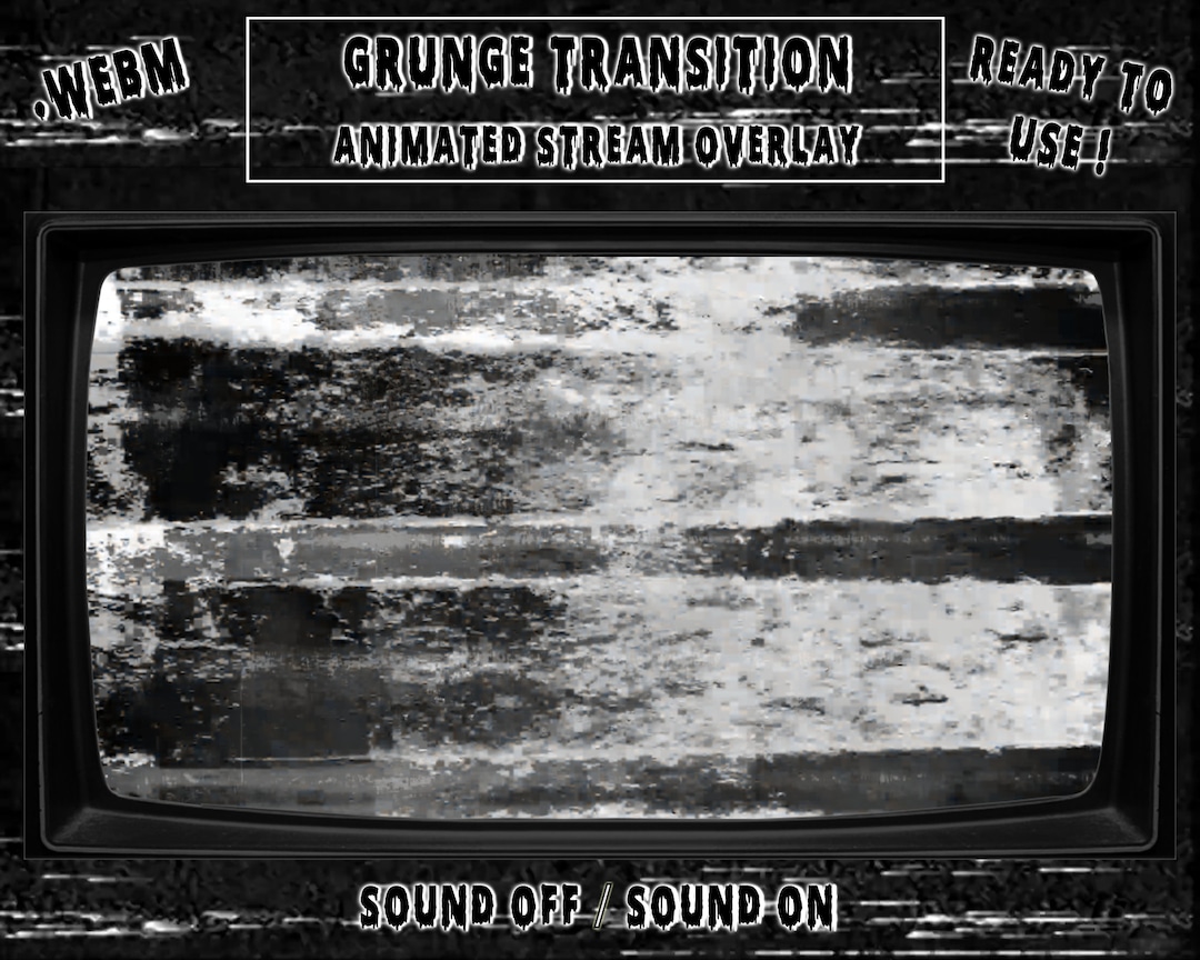 Scary & Grungy Glitch Stinger Transition - VHS - VCR - Halloween ...