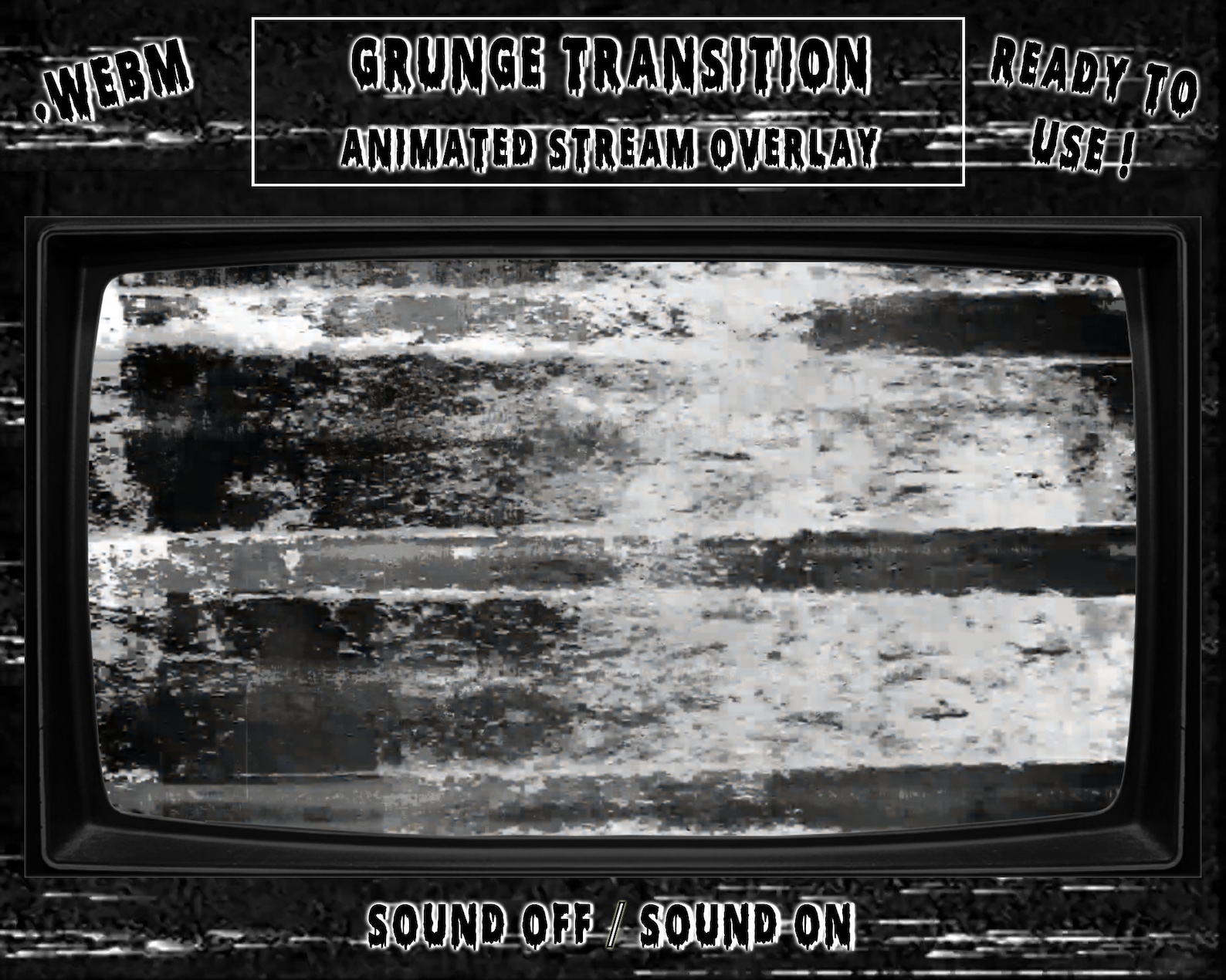 Scary & Grungy Glitch Stinger Transition - VHS - VCR - Halloween ...