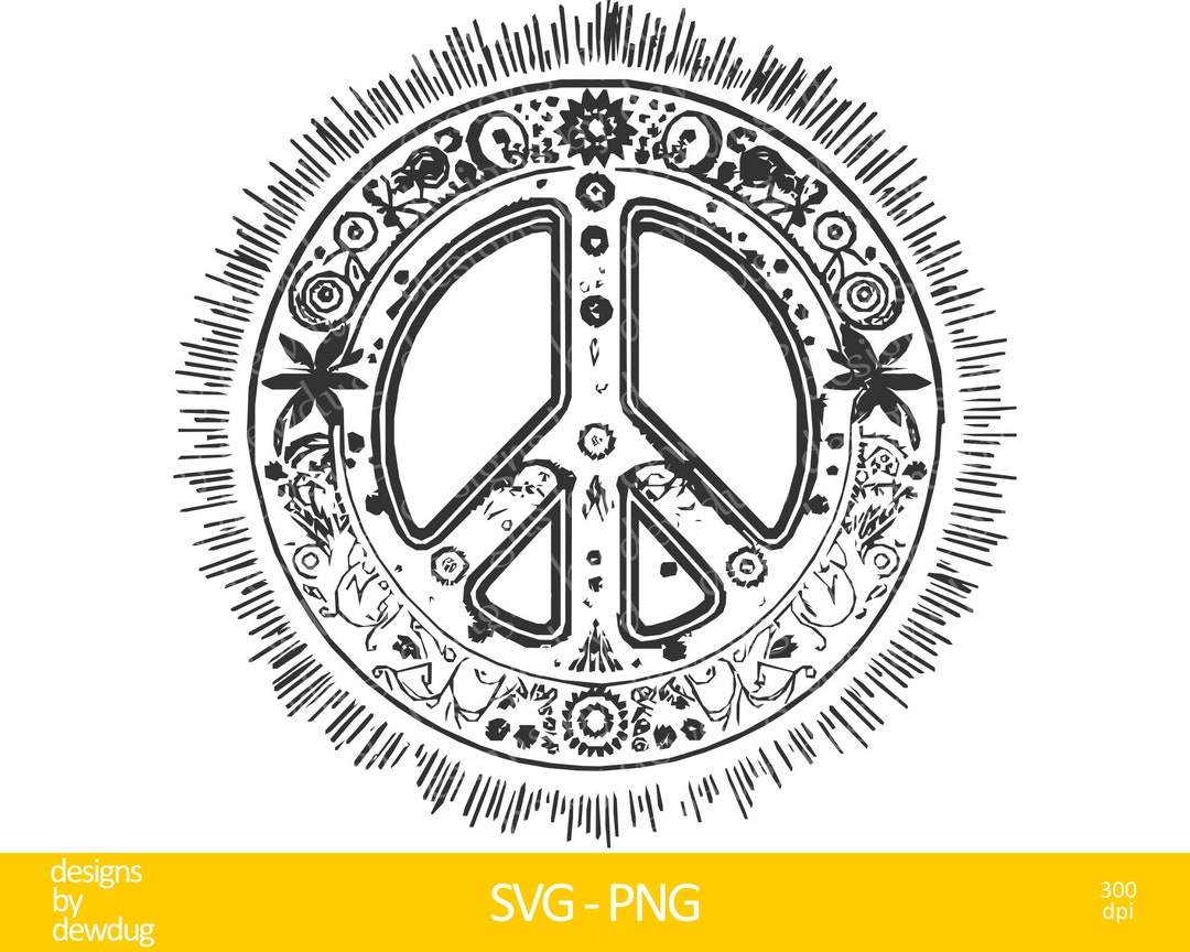 Peace Sign, Peace Symbol, Svg, Png, Digital Download - Etsy