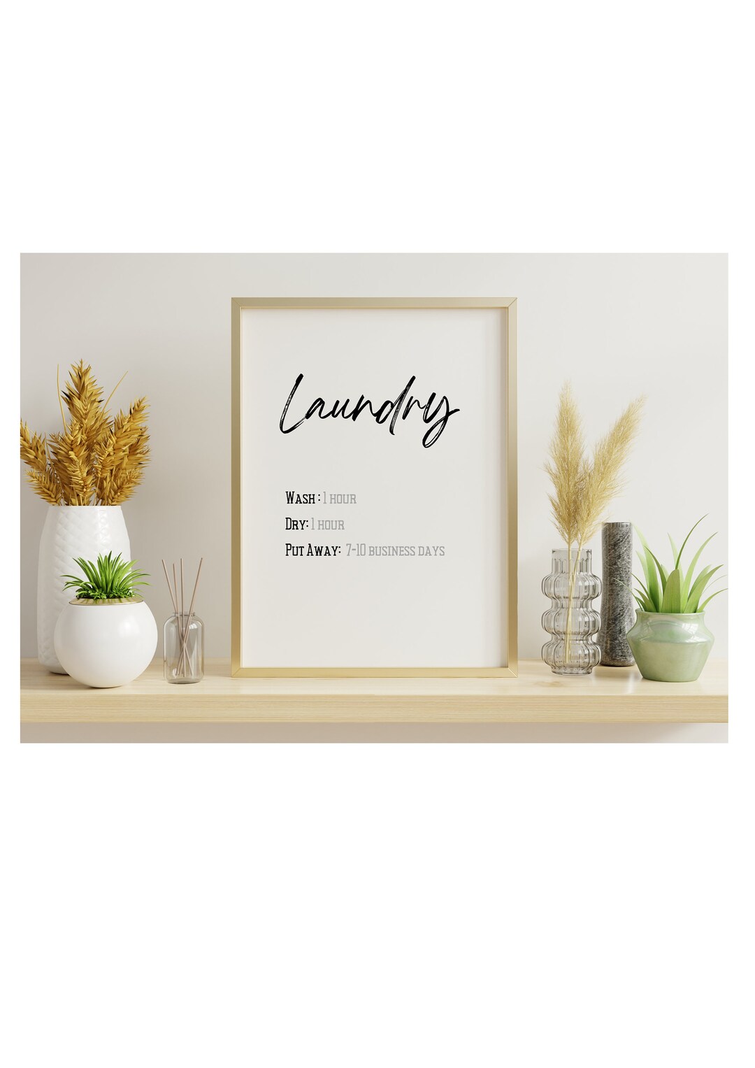 Laundry Decor. Set of 4 Funny Laundry Sayings, Laundry Room Decor ...