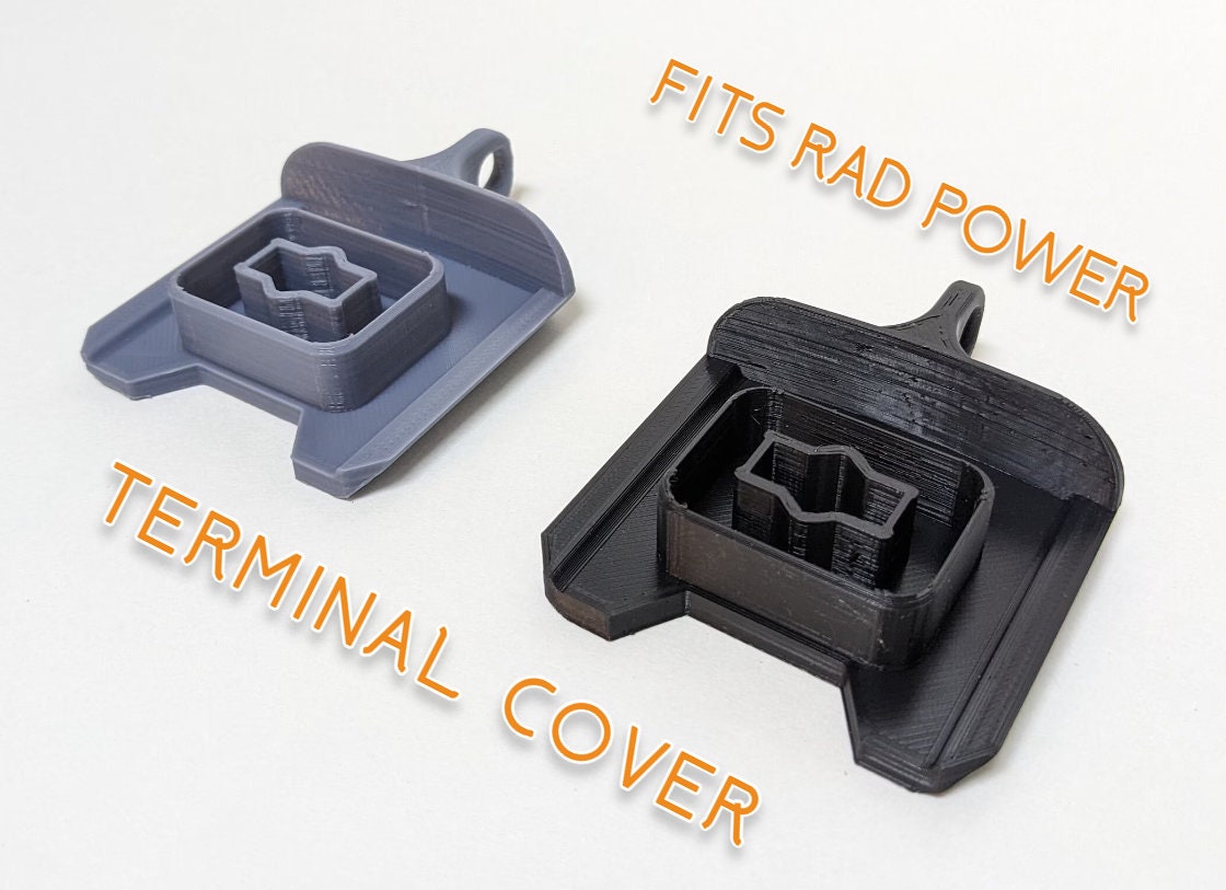 E-bike Battery Terminal Cover Cap - Fits Rad Power Bikes - Easy to ...
