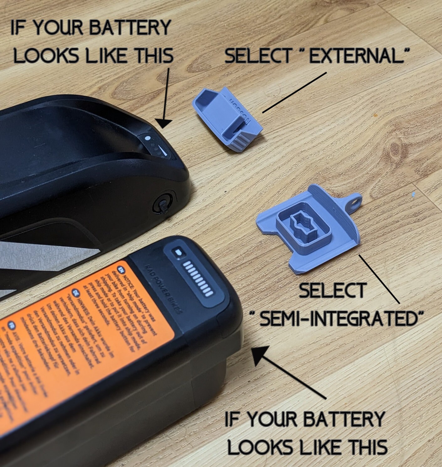 E-bike Battery Terminal Cover Cap - Fits Rad Power Bikes - Easy to ...