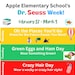 Dr. Seuss Week School Spirit Itinerary, Editable Printable Template ...